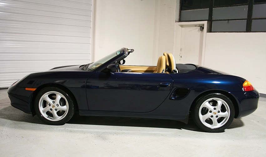 2000 Porsche Boxster Ocean Blue 29,542 miles | Sloan Motor Cars