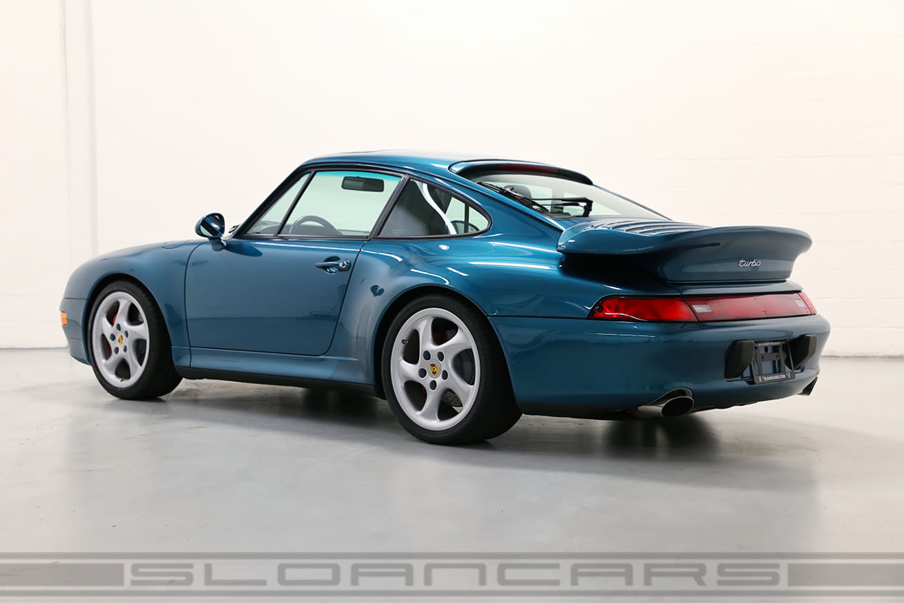1996 993 Twin Turbo Turquoise Blue 23,687 miles | Sloan Motor Cars