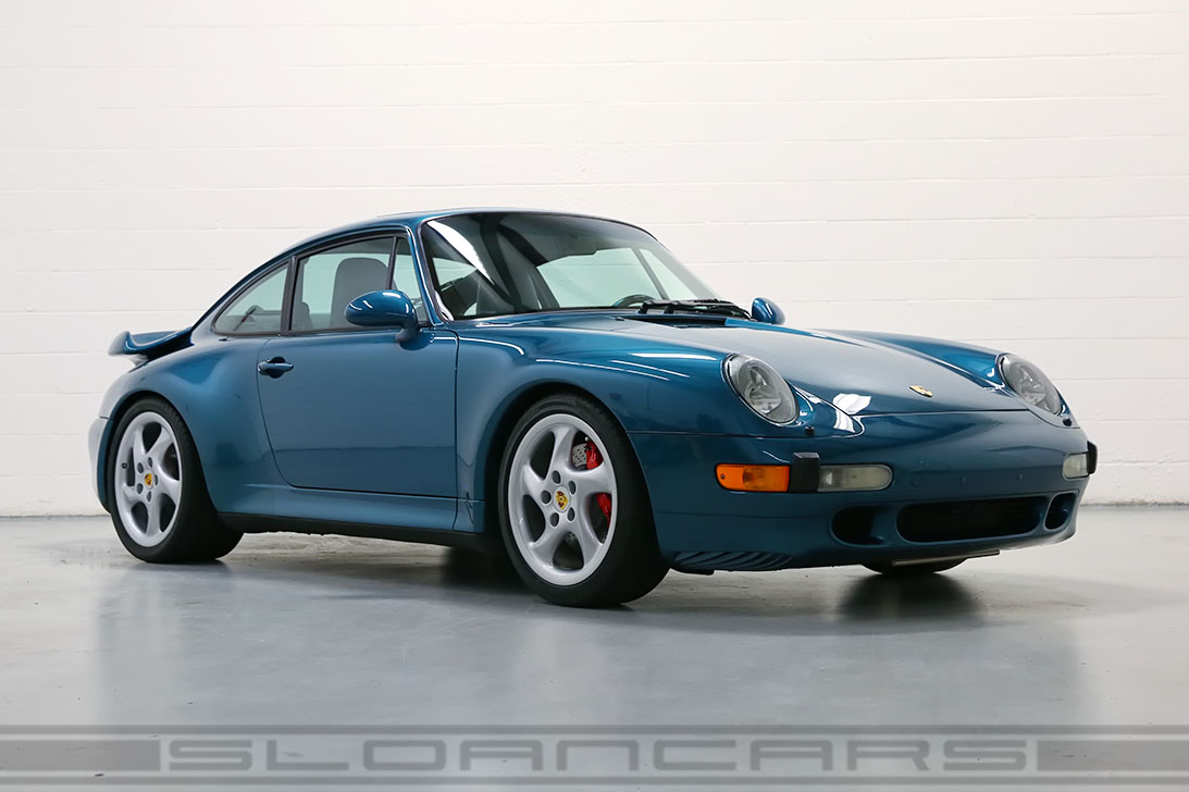 1996 993 Twin Turbo Turquoise Blue 23,687 miles | Sloan Motor Cars