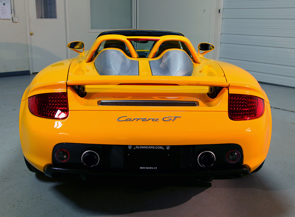 2005 Porsche Carrera GT Fayence Yellow - 572 miles | Sloan Motor Cars