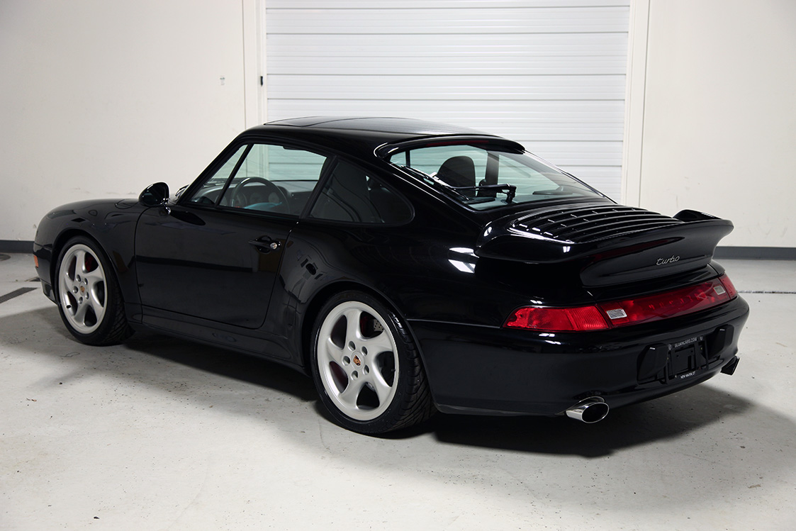 1997 Porsche 993 Twin Turbo Black - 18,096 miles | Sloan Motor Cars