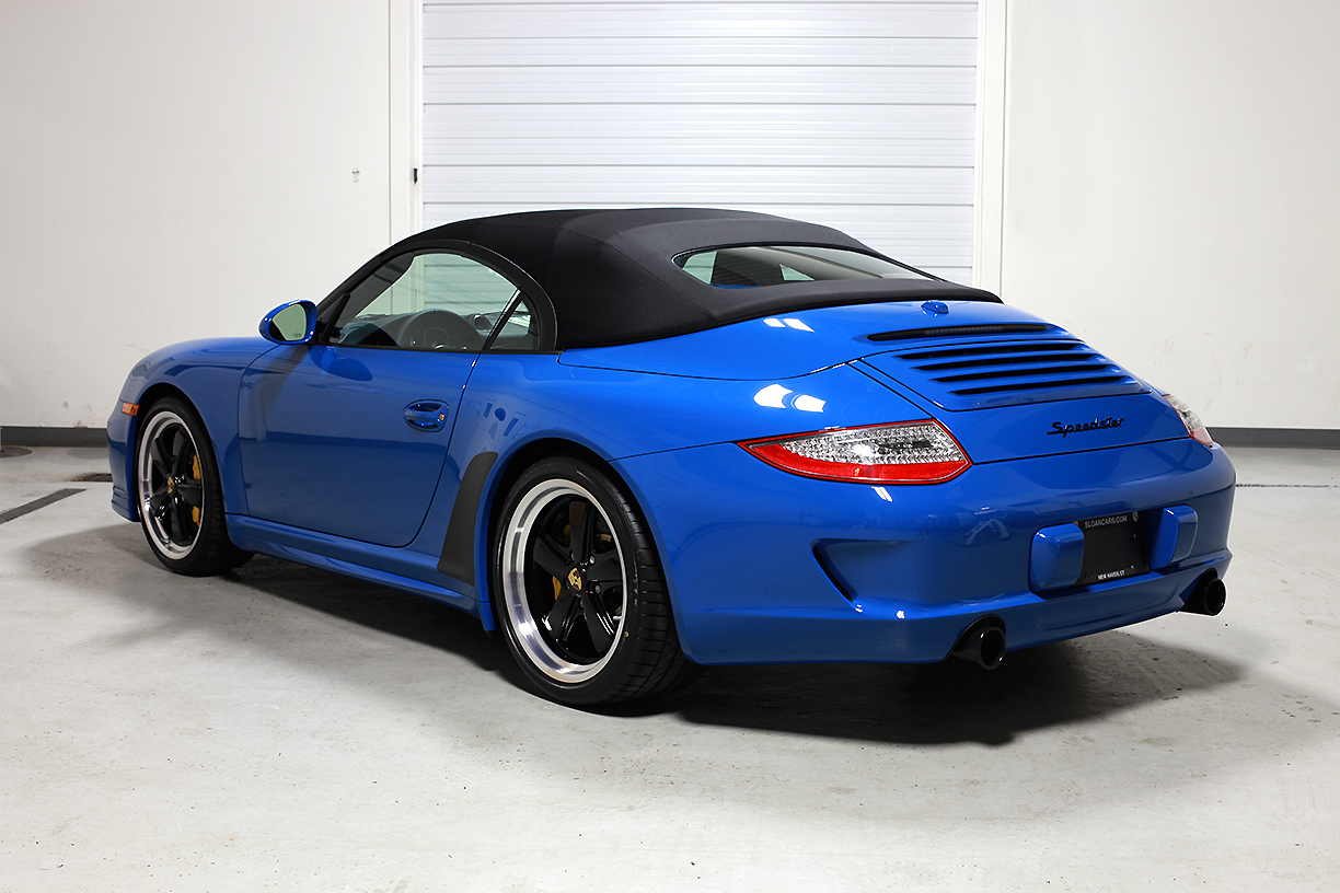 2011 Porsche 997 Speedster Pure Blue - 26 miles | Sloan Motor Cars