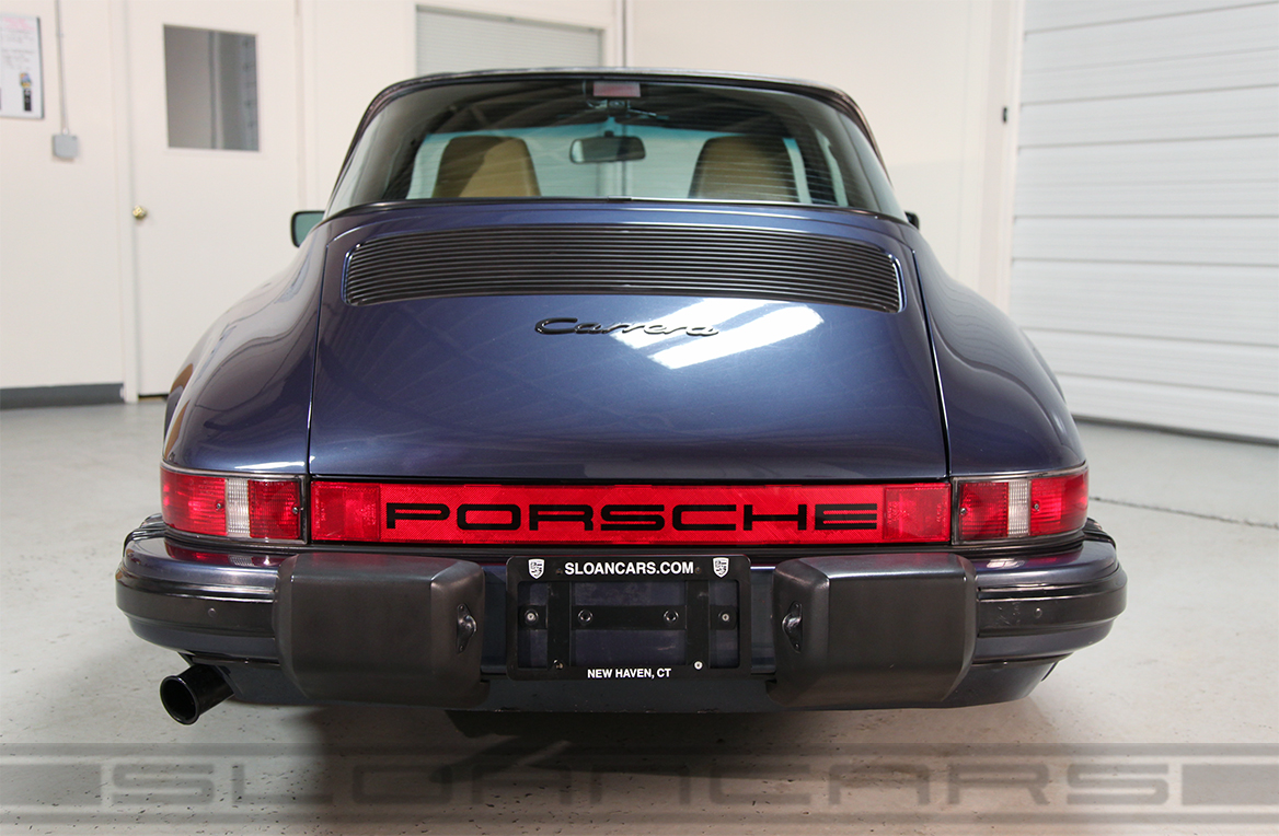 1986 Porsche 911 Carrera Targa Prussian Blue 60,176 miles | Sloan Motor ...