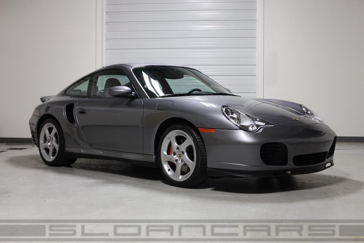 2004 Porsche 996 Twin Turbo Seal Grey 26,368 miles | Sloan Motor Cars