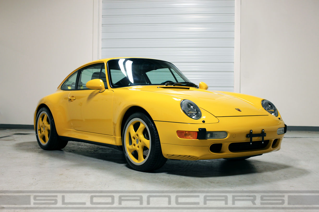 1997 Porsche 993 Carrera C2S Speed Yellow 20,570 miles | Sloan Motor Cars