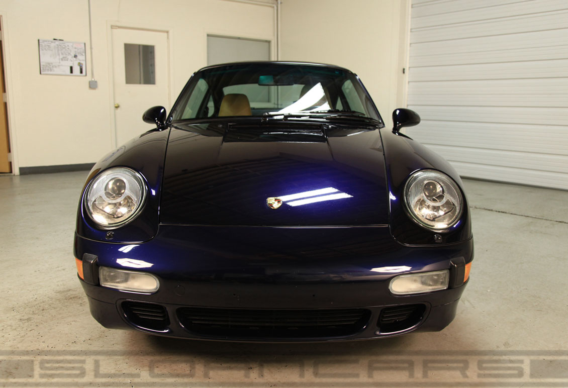 1996 Porsche 993 Twin Turbo Ocean Blue 24,668 miles | Sloan Motor Cars