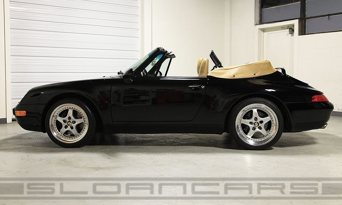 1995 Porsche 993 Cabriolet Black 24,048 miles | Sloan Motor Cars