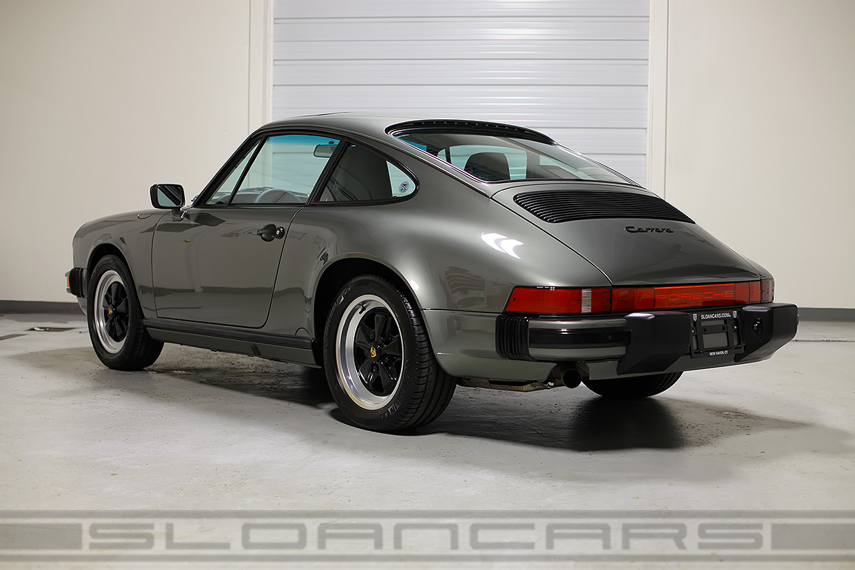 1987 Porsche 911 Granite Green - 50,361 miles | Sloan Motor Cars