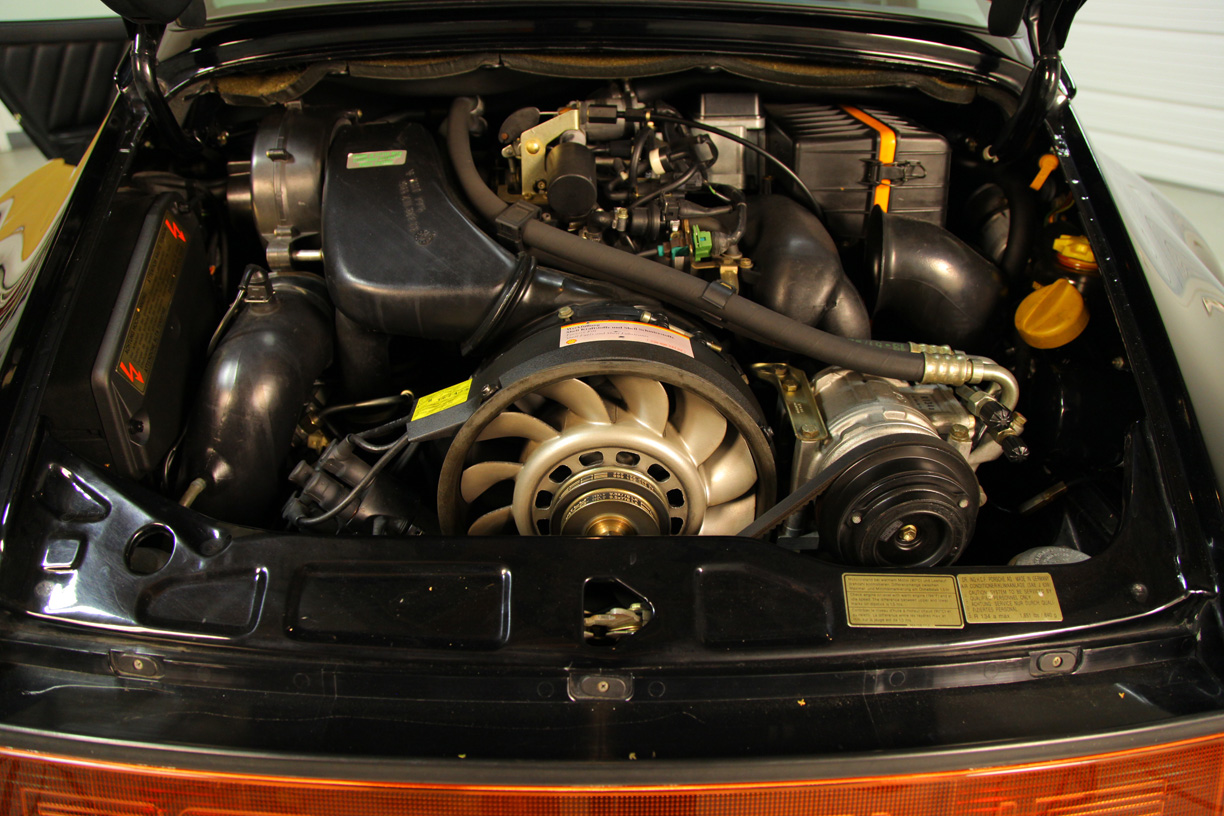 3333_1_1994_porsche_964_carrera_4_turbolook__black_31k_miles_engine ...