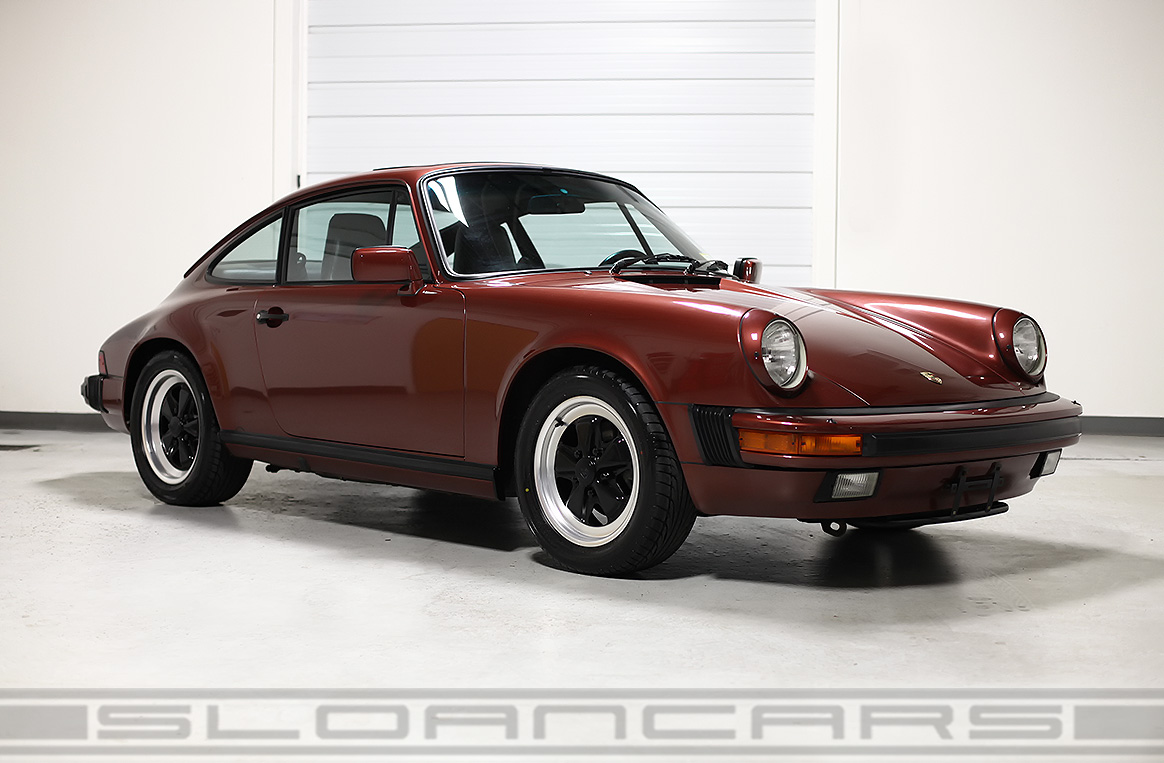 1985 Porsche 911 Special Ordered Garnet Red 3,984 miles | Sloan Motor Cars