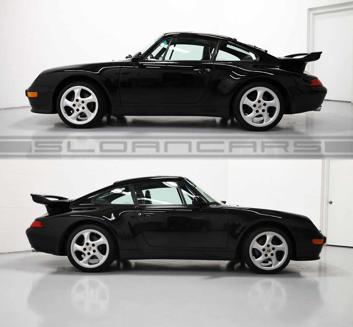 1997 Porsche 993 AeroKit 1 Black/Black 14,424 miles | Sloan Motor Cars