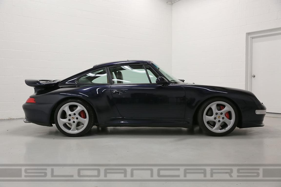 1996 Porsche 993 Turbo Midnight Blue 45,146 miles | Sloan Motor Cars