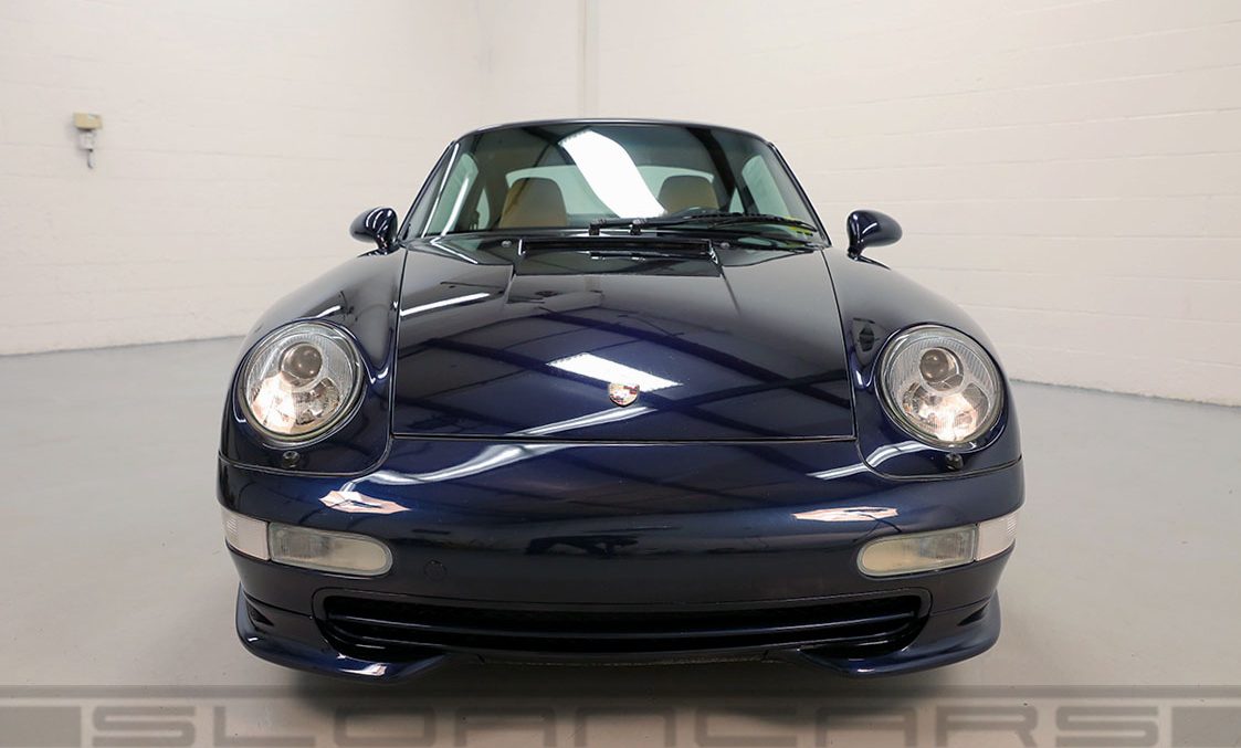 1996 Porsche 993 Turbo Midnight Blue 45,146 miles | Sloan Motor Cars