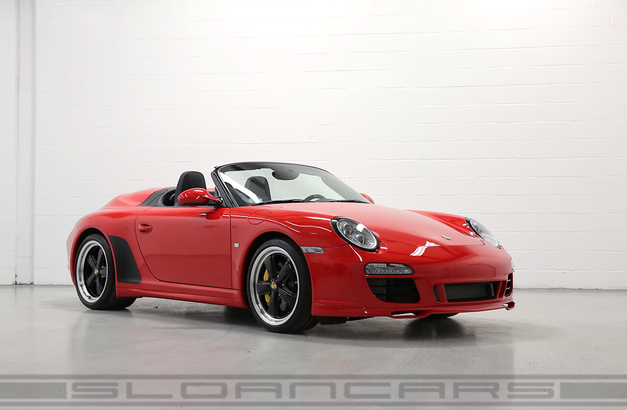 2011 Porsche 997 Speedster Guards Red 3,760 miles | Sloan Motor Cars