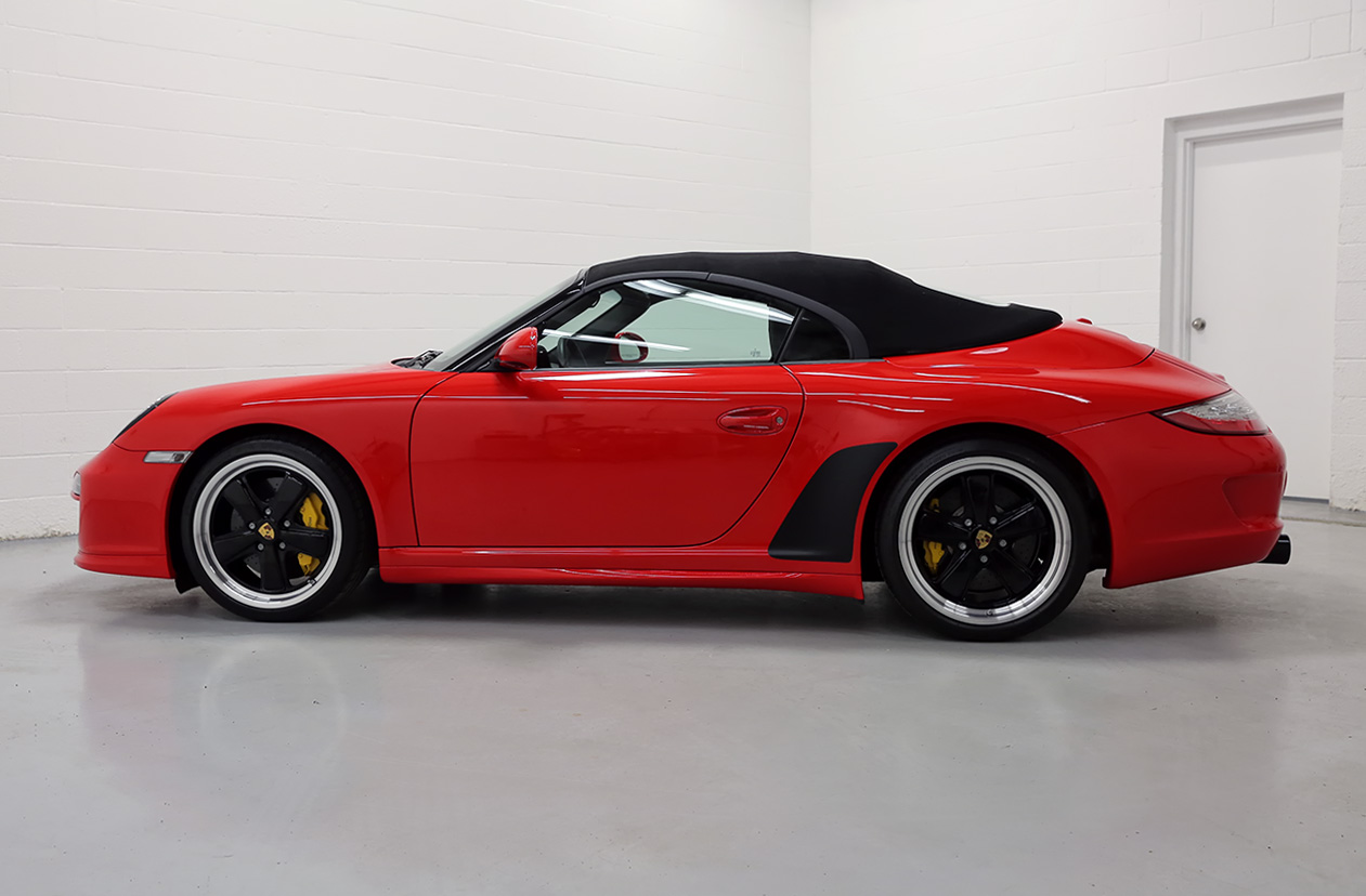 2011 Porsche 997 Speedster Guards Red 3,760 miles | Sloan Motor Cars