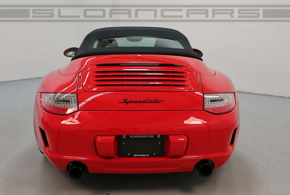 2011 Porsche 997 Speedster Guards Red 3,760 miles | Sloan Motor Cars