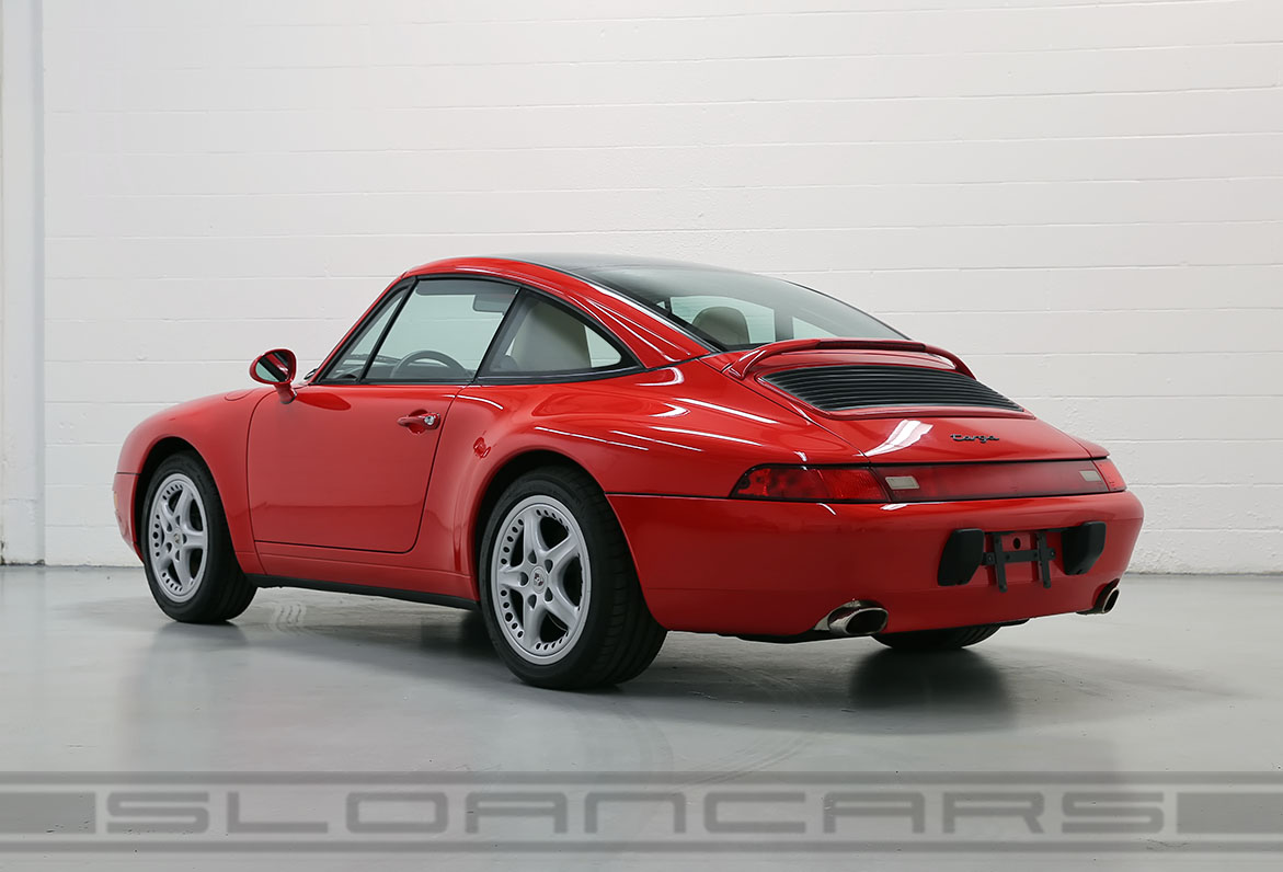 1997 Porsche 993 Targa Guards Red 60,853 miles | Sloan Motor Cars