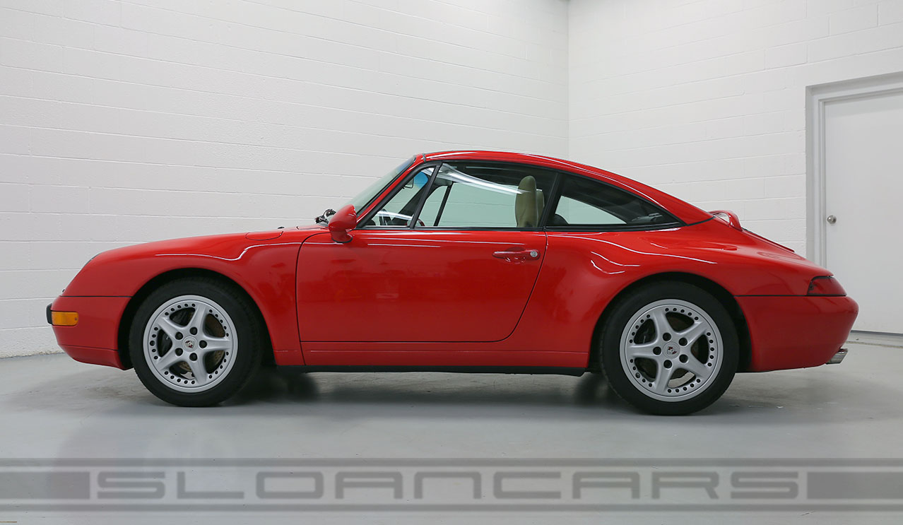 1997 Porsche 993 Targa Guards Red 60,853 miles | Sloan Motor Cars
