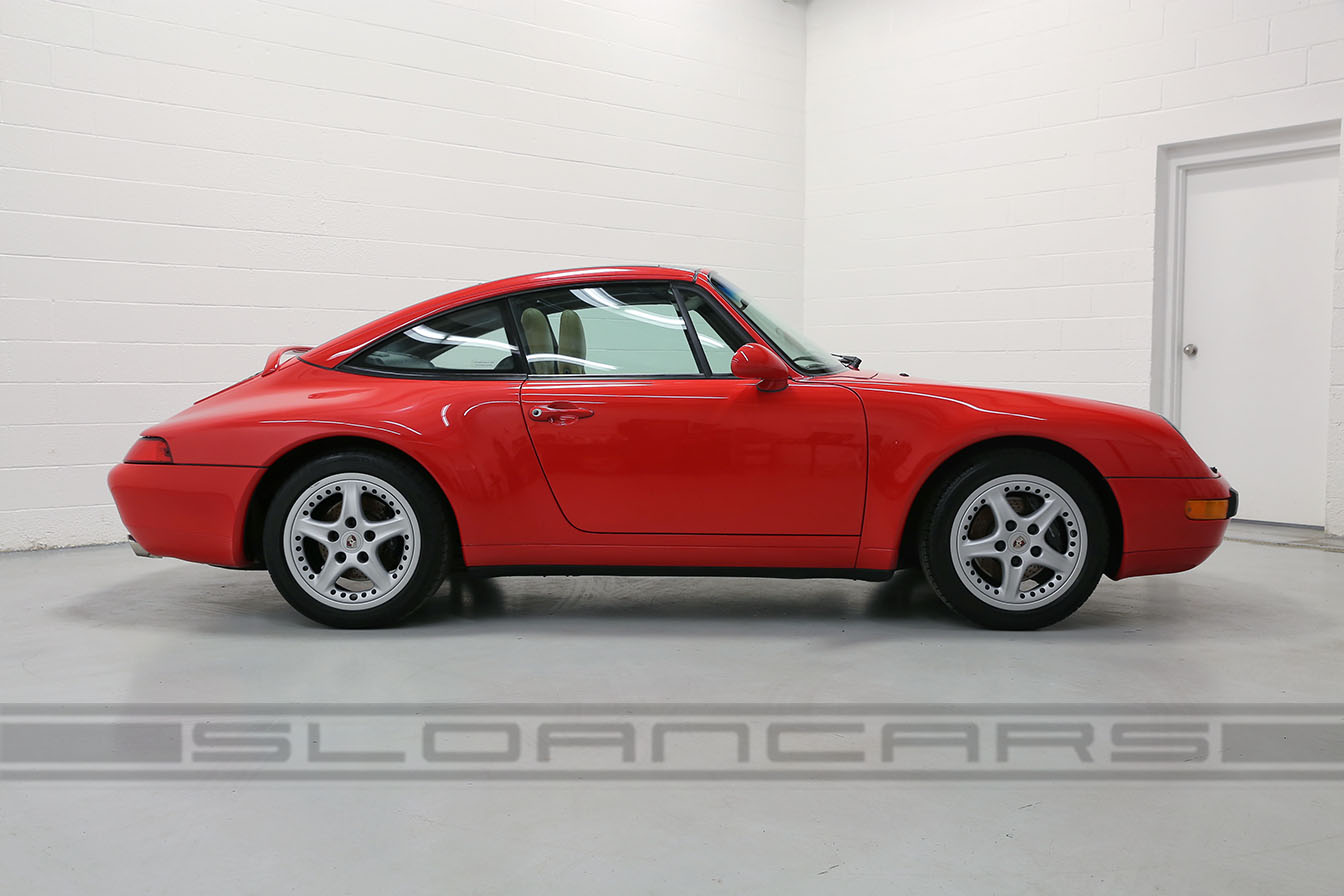 1997 Porsche 993 Targa Guards Red 60,853 miles | Sloan Motor Cars