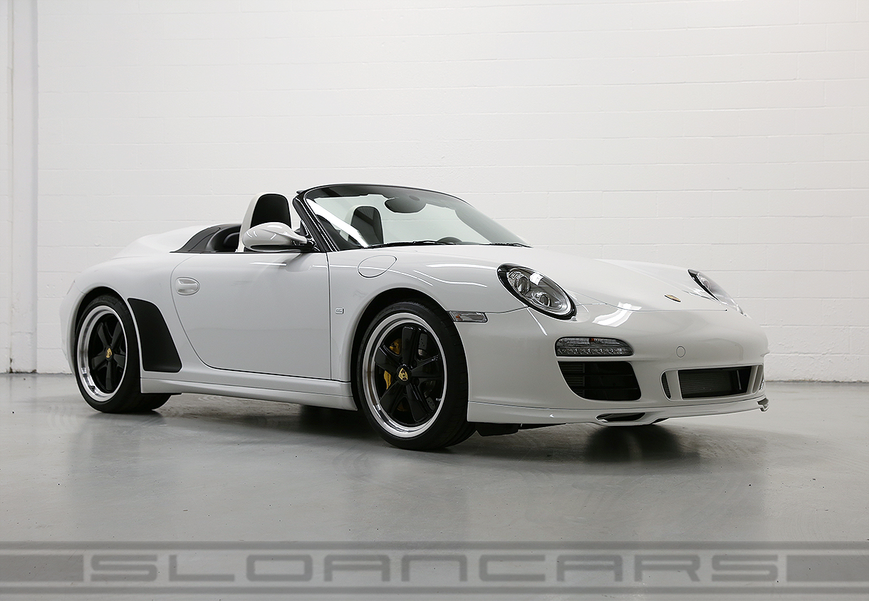 2011 Porsche 997 Speedster Carrera White 3,021 miles | Sloan Motor Cars