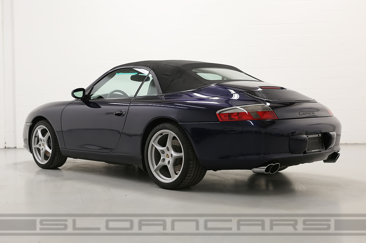 2003 Porsche 996 Cabriolet Midnight Blue 47,570 miles | Sloan Motor Cars
