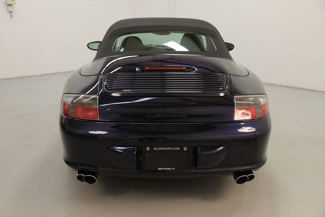 2003 Porsche 996 Cabriolet Midnight Blue 47,570 miles | Sloan Motor Cars