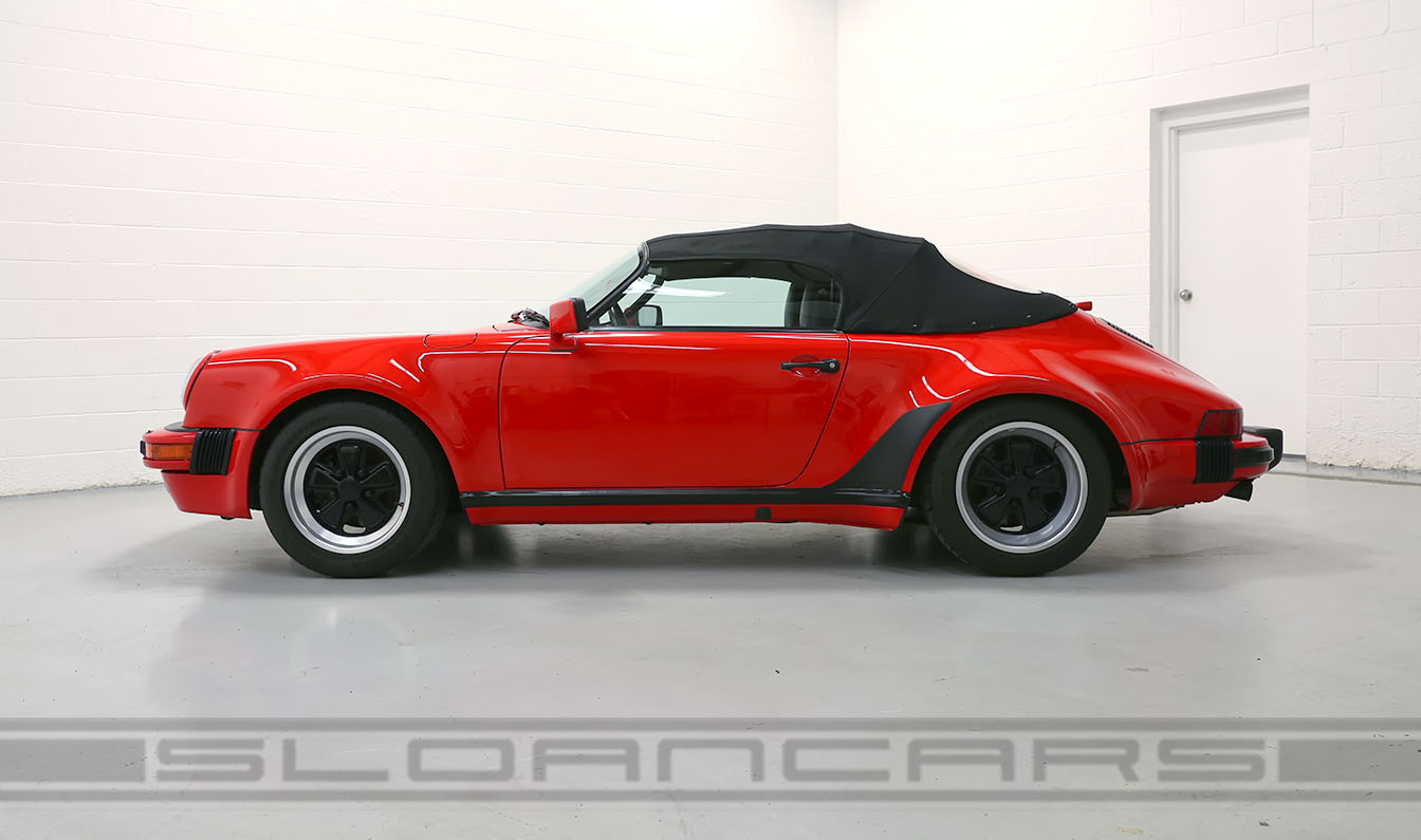 1989 Porsche 911 Speedster Guards Red 24,634 miles | Sloan Motor Cars