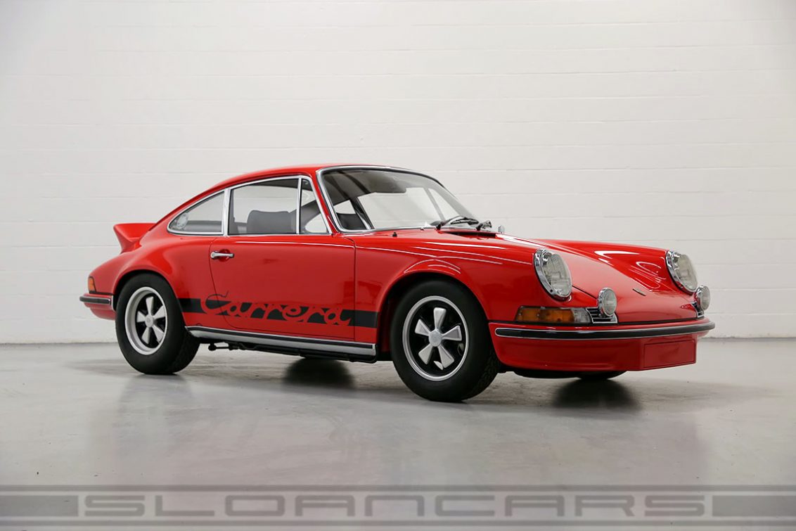 1973 Porsche 911 Carrera RS Touring India Red 8,078 Km | Sloan Motor Cars