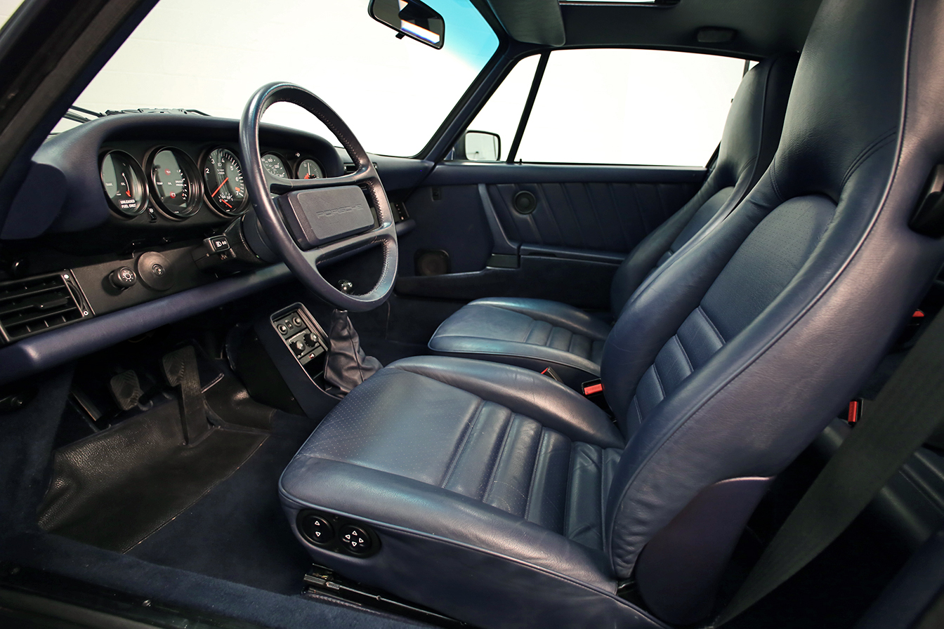 1986 Porsche 911 Turbo Prussian Blue/Navy 11,210 miles | Sloan Motor Cars