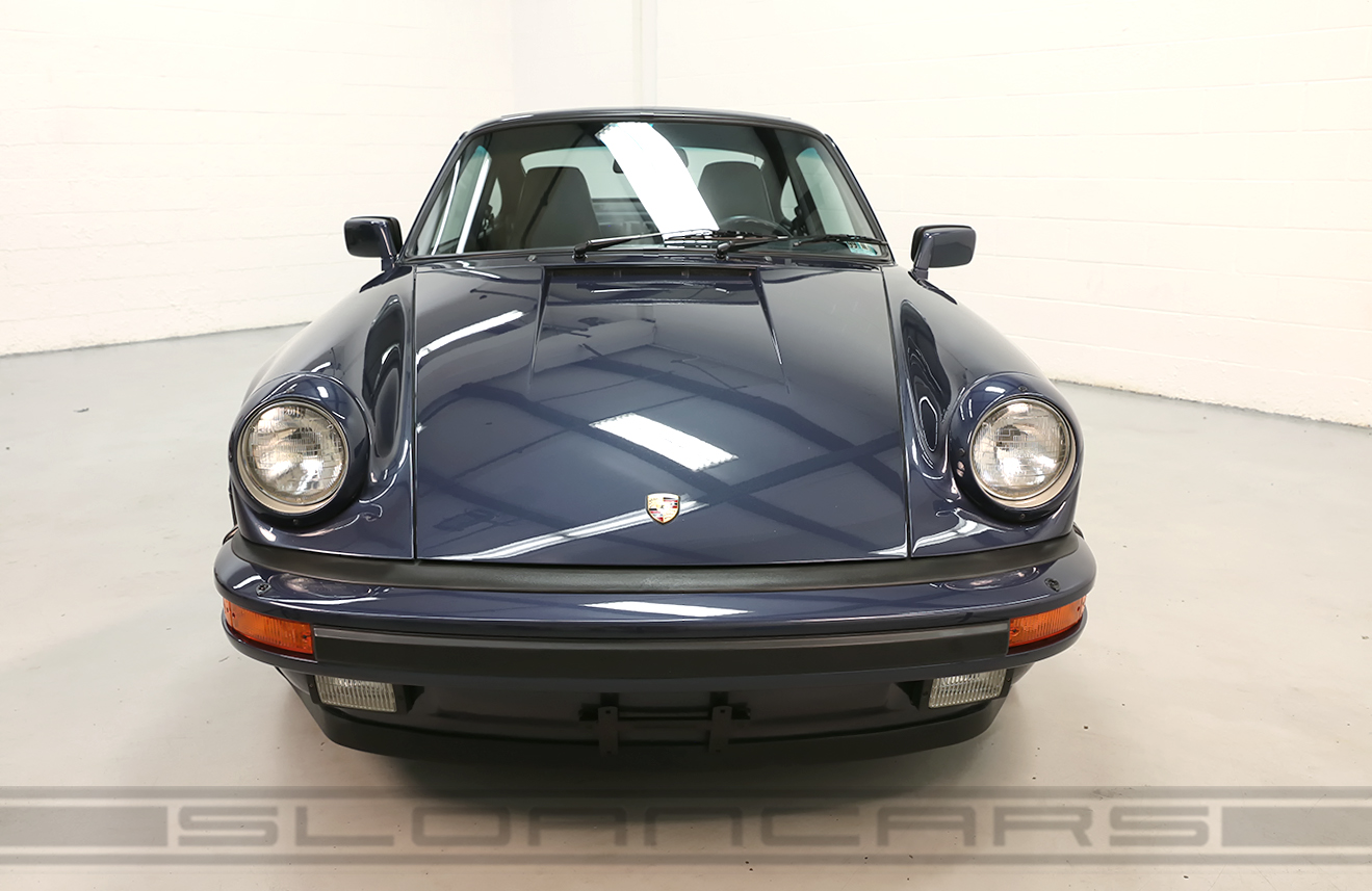 1986 Porsche 911 Turbo Prussian Blue/Navy 11,210 miles | Sloan Motor Cars