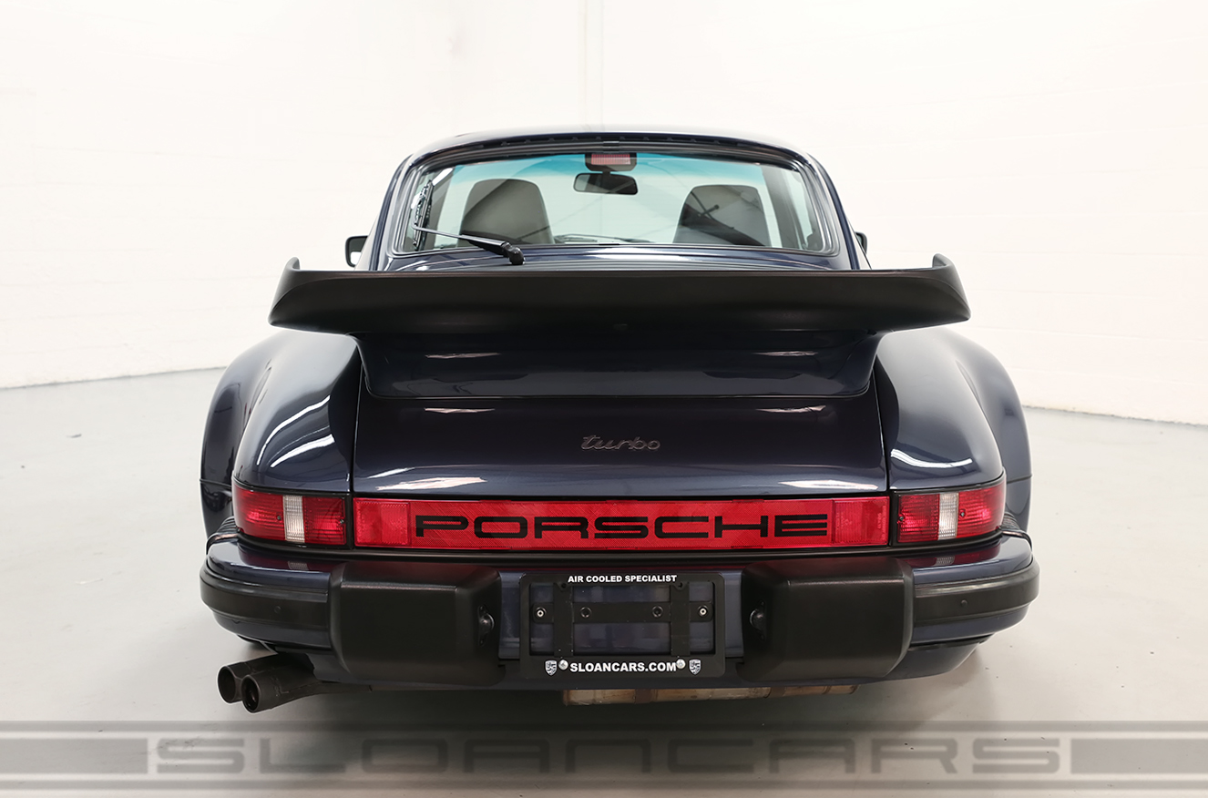 1986 Porsche 911 Turbo Prussian Blue/Navy 11,210 miles | Sloan Motor Cars