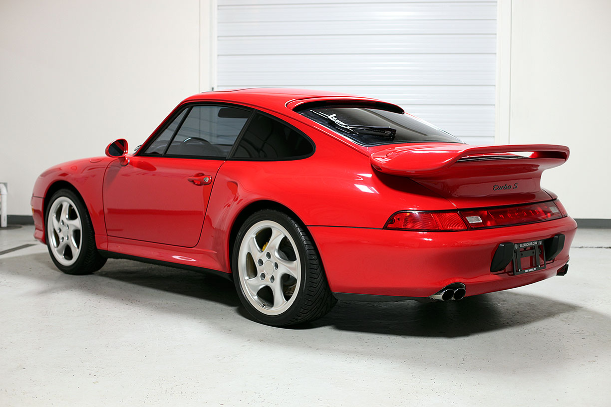 1997 Porsche 993 Turbo S Guards Red 8,033 miles | Sloan Motor Cars