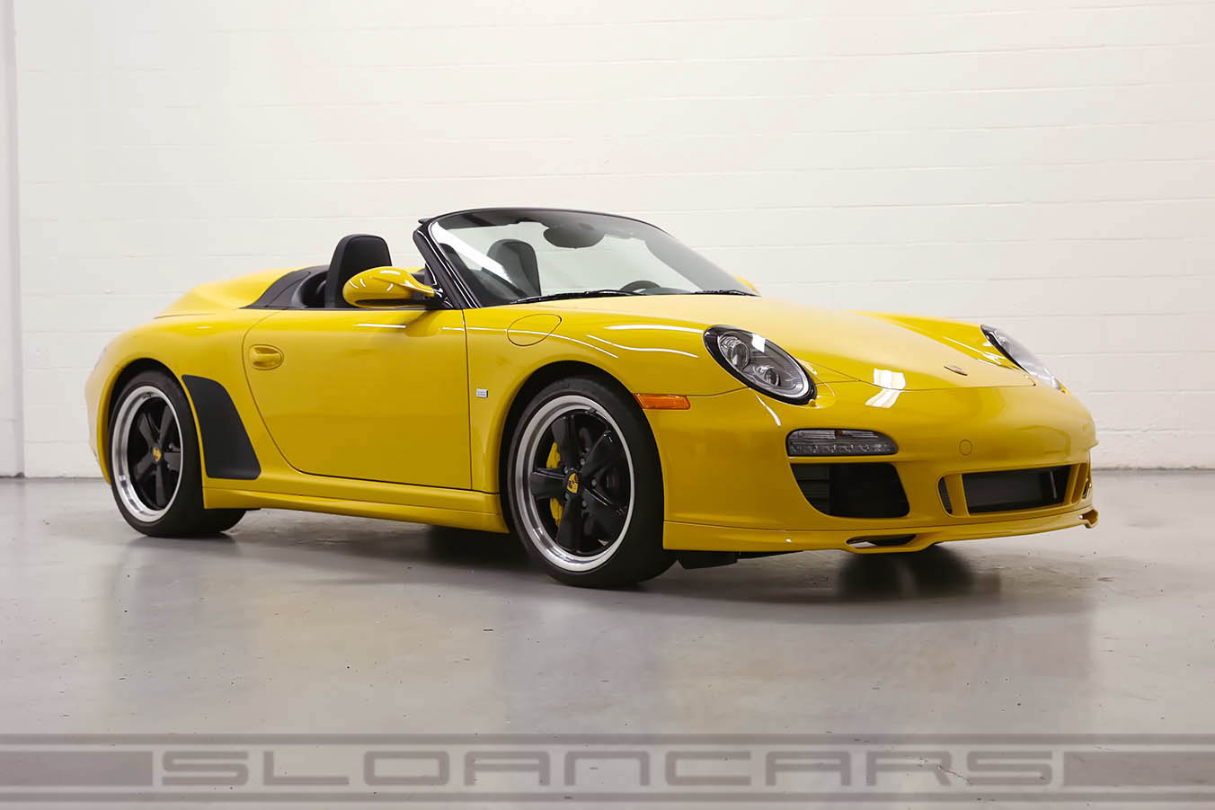 2011 Porsche 997 Speedster PTS Speed Yellow 905 miles | Sloan Motor Cars