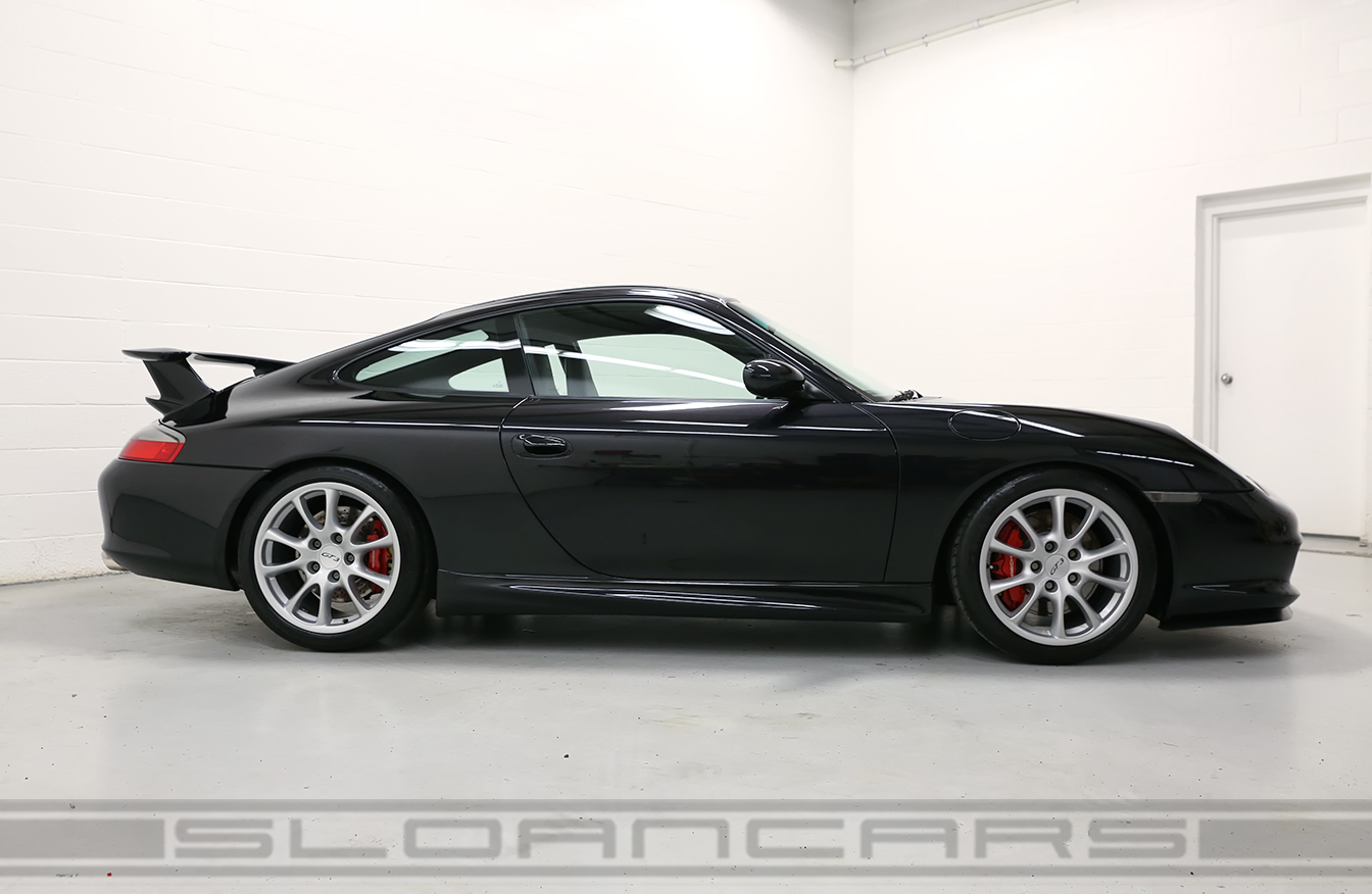 2004 Porsche 996 GT3 Black Metallic 18,459 mile | Sloan Motor Cars