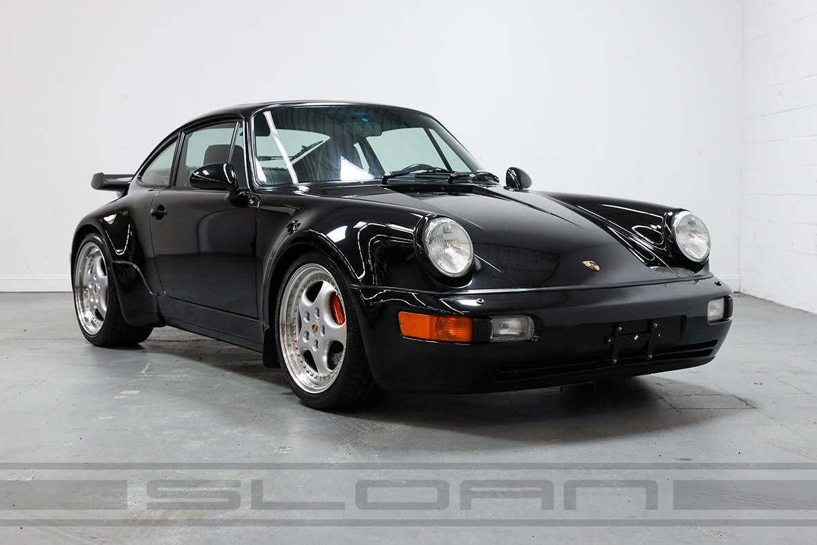 1994 964 3.6 Turbo Black/Black 33,606 miles | Sloan Motor Cars