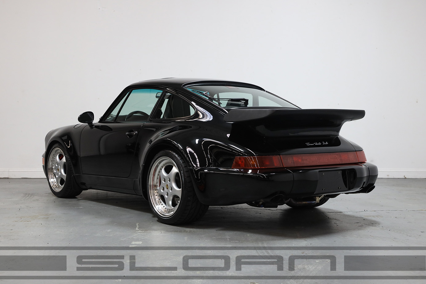 1994 964 3.6 Turbo Black/Black 33,606 miles | Sloan Motor Cars