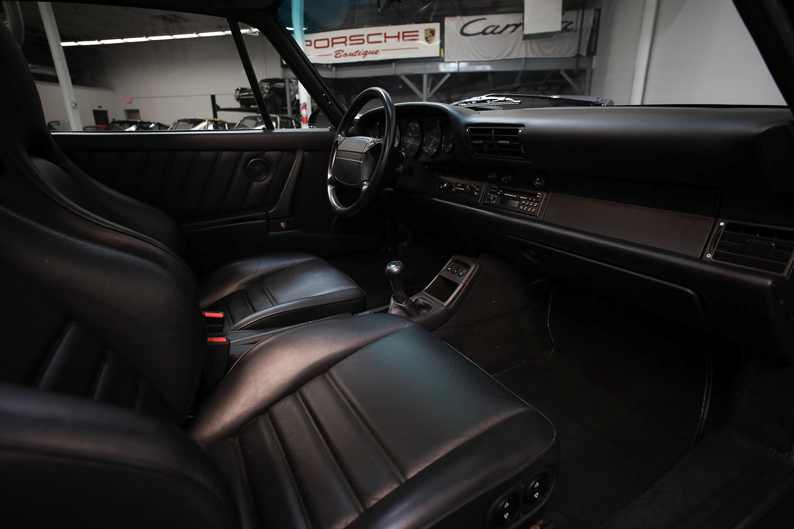 1992 964 Turbo S2 Black/Black 41,066 miles | Sloan Motor Cars