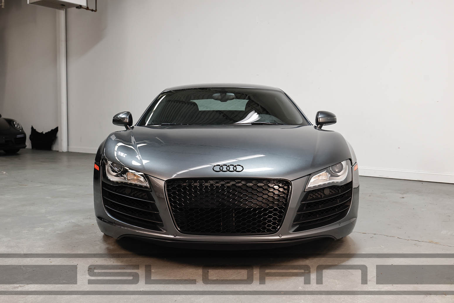 2009 Audi R8 Daytona Grey Pearl/Black 32k miles | Sloan Motor Cars